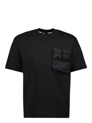 Moncler Multi-pocket T-shirt - Black