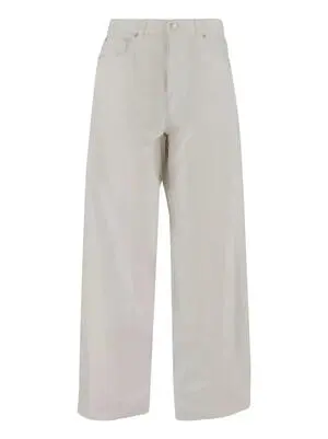 HAIKURE Logo-patch Jeans - Neutrals
