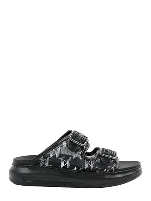 Karl Lagerfeld 40mm Kapri Sandals - Black