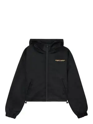 SPORTY & RICH Bold Health Windbreaker - Black