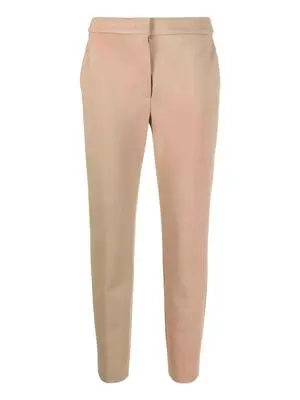 Max Mara Mid-rise Cropped Trousers - Neutrals