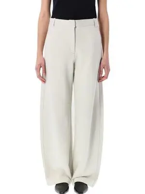 LOW CLASSIC Wide Leg Trousers - Grey