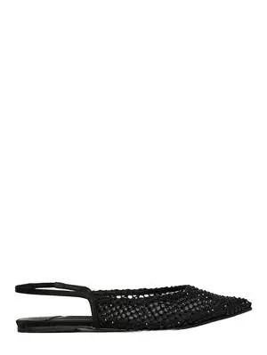 LE SILLA Ballerina Flat Black