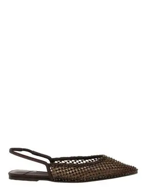 LE SILLA Ballerina Flat Brown