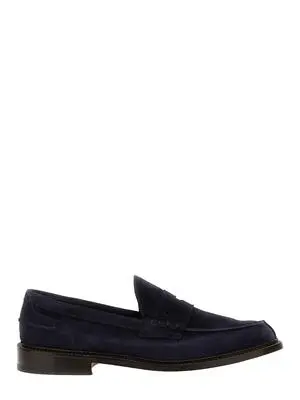 TRICKER'S Suede Loafers - Blue