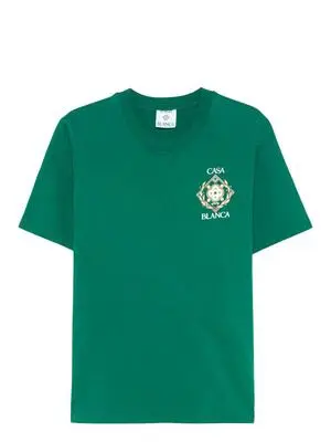 Casablanca Championship Diamond T-shirt - Green