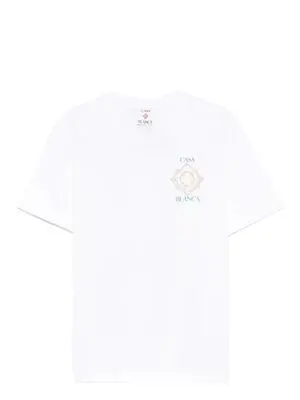 Casablanca Championship Diamond T-shirt - White