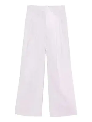 Issey Miyake Wide-leg Trousers - Purple