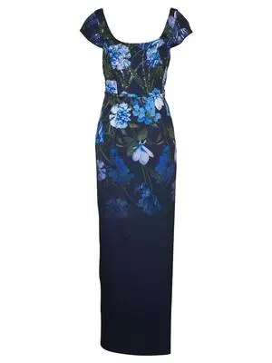 Sachin & Babi Floral-print Dress - Blue