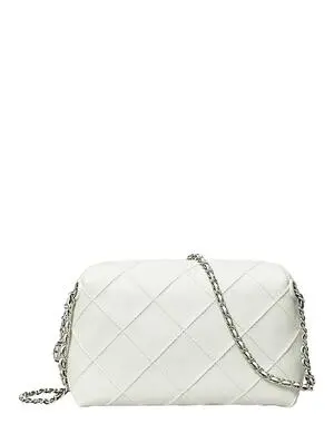 Tory Burch Fleming Soft Crossbody Bag - Blanc