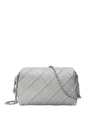 Tory Burch Fleming Soft Crossbody Bag Gray