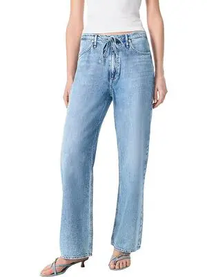 Rag & Bone Ultra Featherweight Phoebe Drawstring Jeans - Tilden