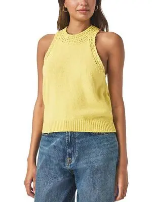 Splendid Talula Sweater Tank Top - Buttercup