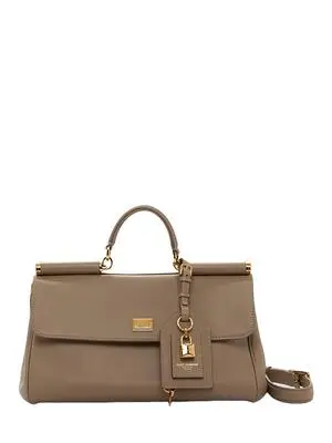 Dolce & Gabbana Top Handle Bag - Light Grey