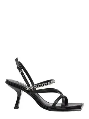 Karl Lagerfeld 70mm Karmel Sandals - Black
