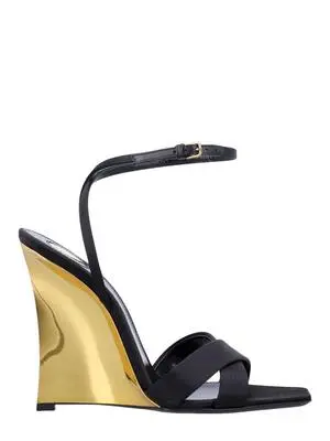 SAINT LAURENT Lucienne Sandal Wedges