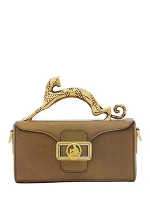 LANVIN Pencil Cat Mini Bag - Brown