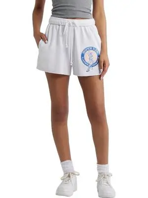 BOYS LIE Later Cowboy Logo Patch Shorts - White