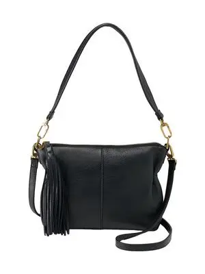 Hobo Kori Leather Crossbody Bag Black