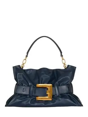 Balmain Medium Anthem Shoulder Bag - Blue