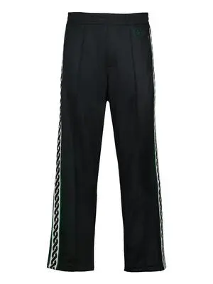 Drole De Monsieur Logo-embroidered Track Pants - Black