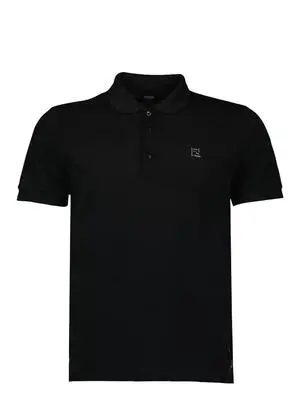 Fendi Cotton Polo Shirt - Black