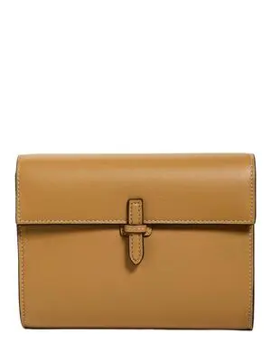 HUNTING SEASON Small Soft Nappa Clutch Caramel