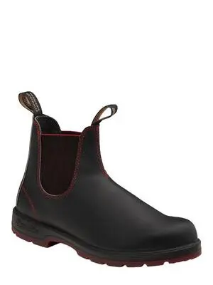 Blundstone Classics Chelsea Boot - Black/ Red