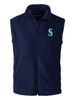 DUNBROOKE Seattle Mariners Full-zip Vest - Navy