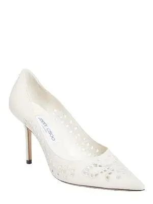 JIMMY CHOO Love Pointed-toe Pumps - Latte