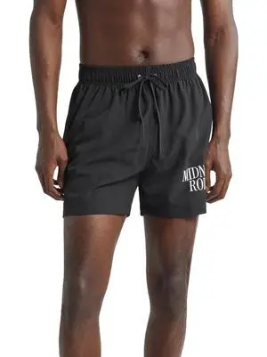 MIDNIGHT RODEO Essential Waterproof Shorts - Black