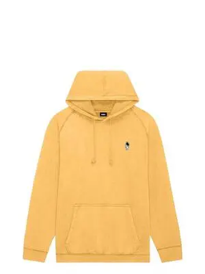 DALIX Astronaut Midweight Mineral Washed Hoodie Mustard