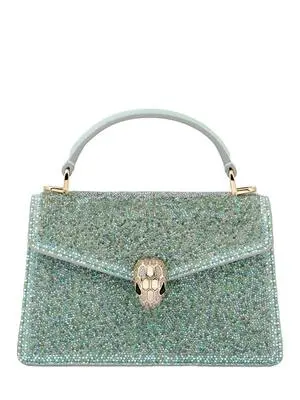 BVLGARI Serpenti Forever Mini Tote - Blue