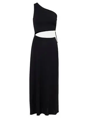 ERES Legende Asymmetric Midi Dress - Black