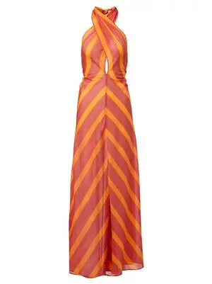 ERES Printed Cotton Voile Maxi Dress - Multicoloured