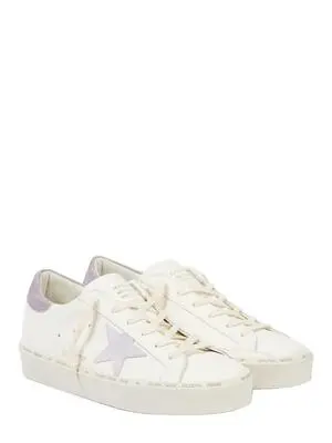 GOLDEN GOOSE Hi Star Suede Sneakers - Multicoloured
