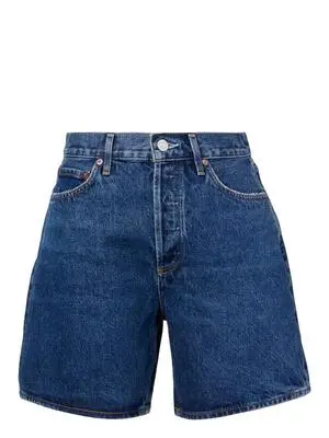 AGOLDE Dame Denim Shorts - Blue