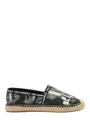 Karl Lagerfeld Kamini Espadrilles - Black