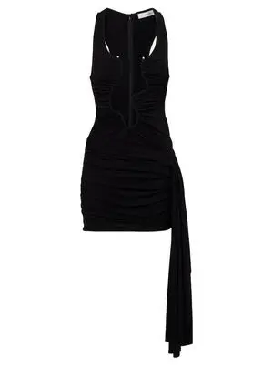 Christopher Esber Salacia Draped Minidress - Black