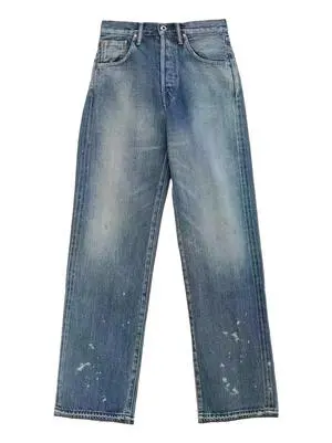 Chimala Cotton Straight Leg Jeans - Blue
