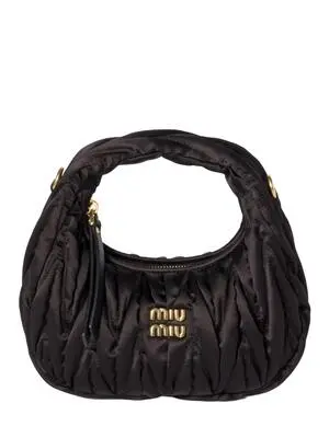 MIU MIU Wander Matelassé Silk Mini-Bag