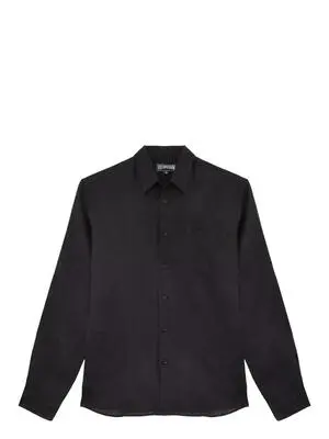 Vilebrequin Linen Shirt - Black
