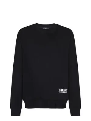Balmain Logo-print Sweatshirt - Black