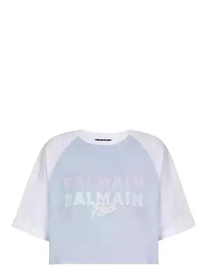 Balmain Cropped T-shirt - White