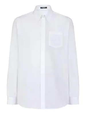 Balmain Cotton Shirt - White