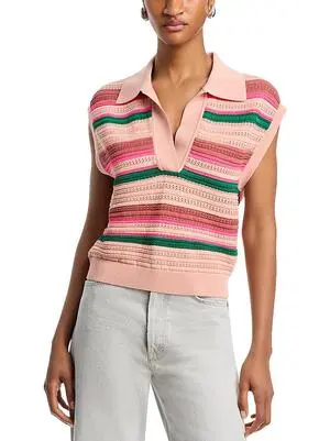 ESSENTIEL ANTWERP Striped Knit Top