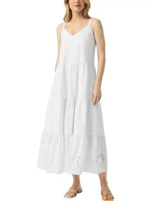 Splendid Wynona Eyelet Dress - White