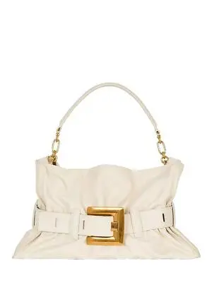Balmain Medium Anthem Shoulder Bag - White