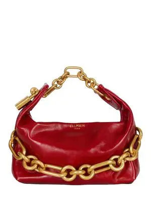 Balmain Mini Sync Tote Bag - Red