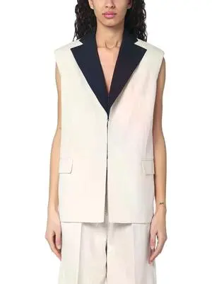 Erika Cavallini Davide Waistcoat - Neutrals
